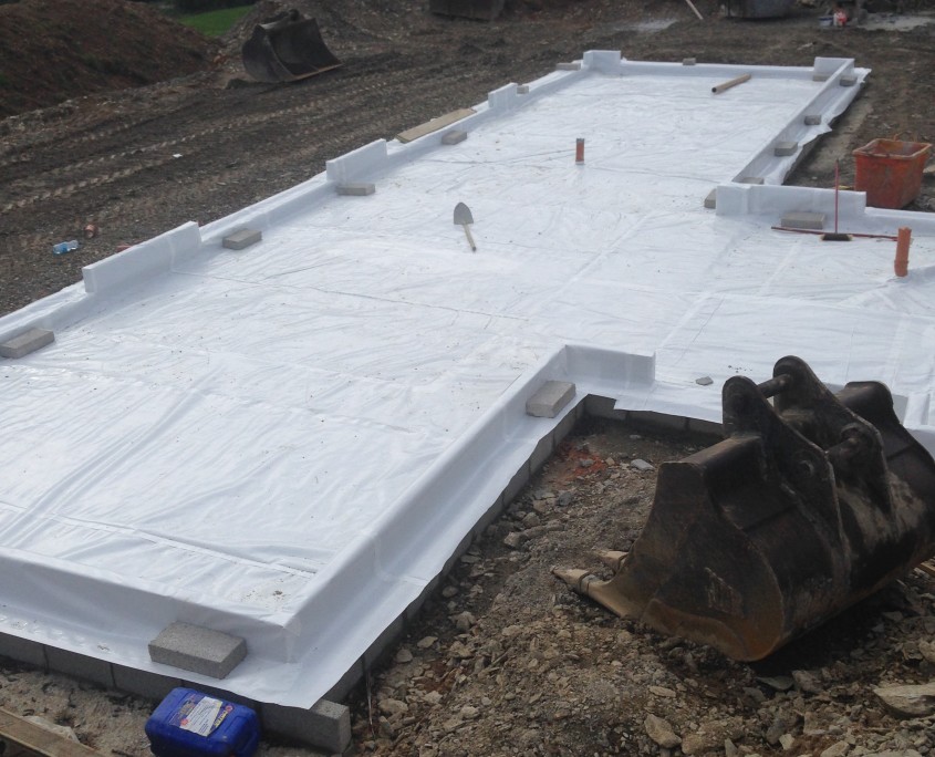 Radon Barrier Installation - Southwest Radon