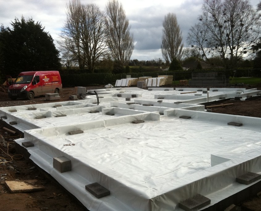 Radon Barrier Installation - Southwest Radon