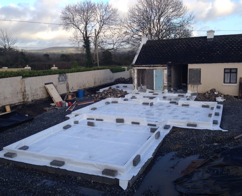 Radon Barrier Installation - Southwest Radon
